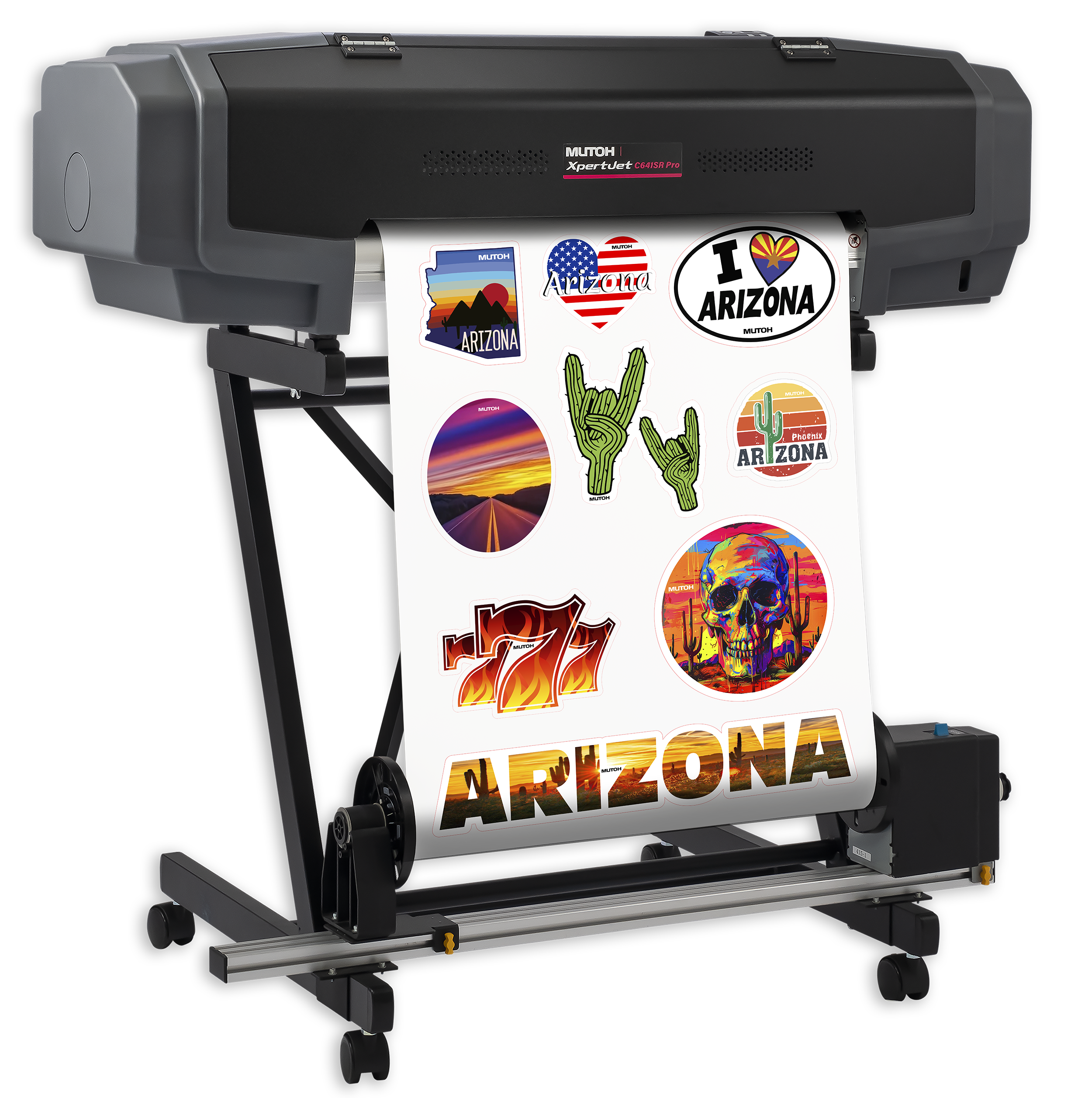 Mutoh XpertJet C641SR Pro 24” Eco-Solvent Printer + Cutter