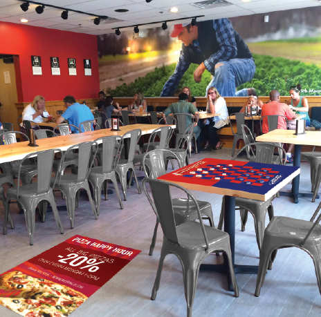 8 Mil High Tac Matte Anti-Slip Floor Graphic Vinyl 54 x 150 (3 inch co