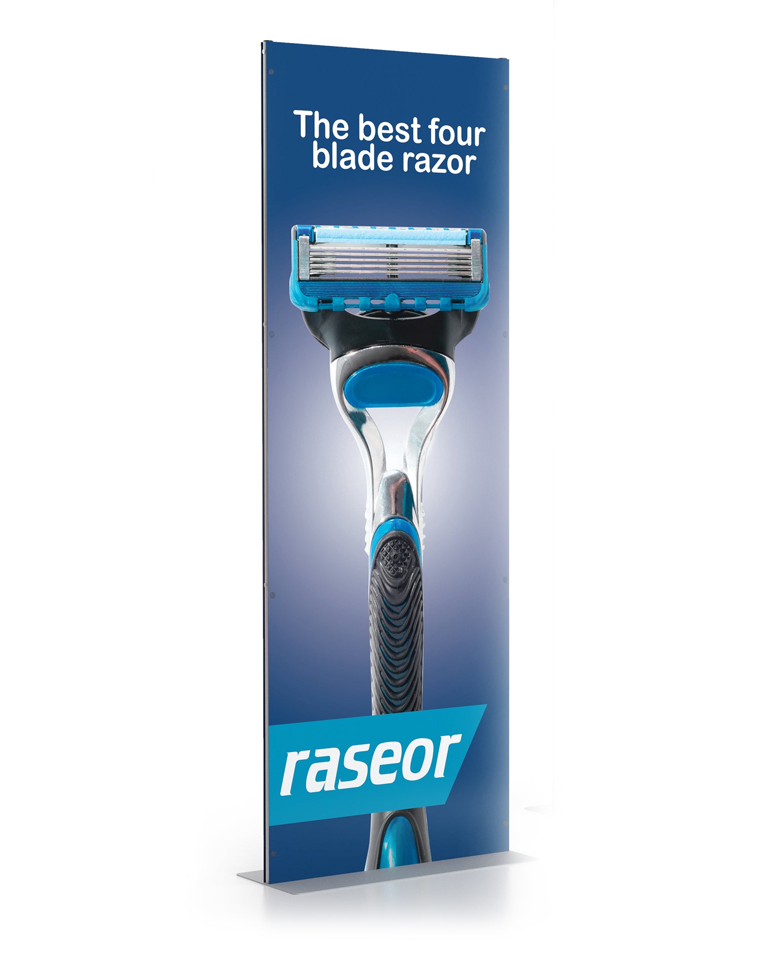 Simple Standee 72 Inch x 24 Inch | Silver | Paper Supplies