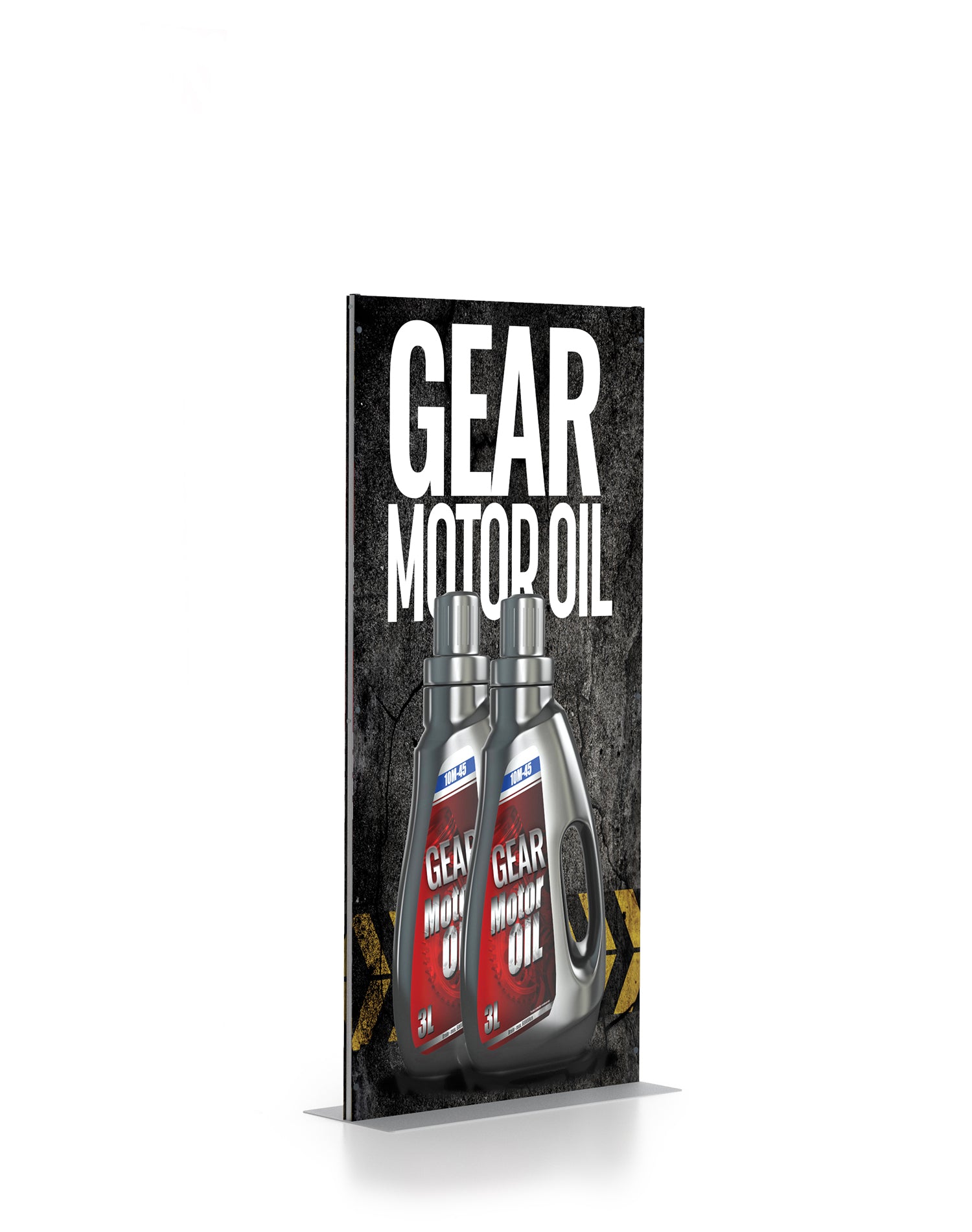 Simple Standee 72 Inch x 36 Inch | Silver | Paper Supplies