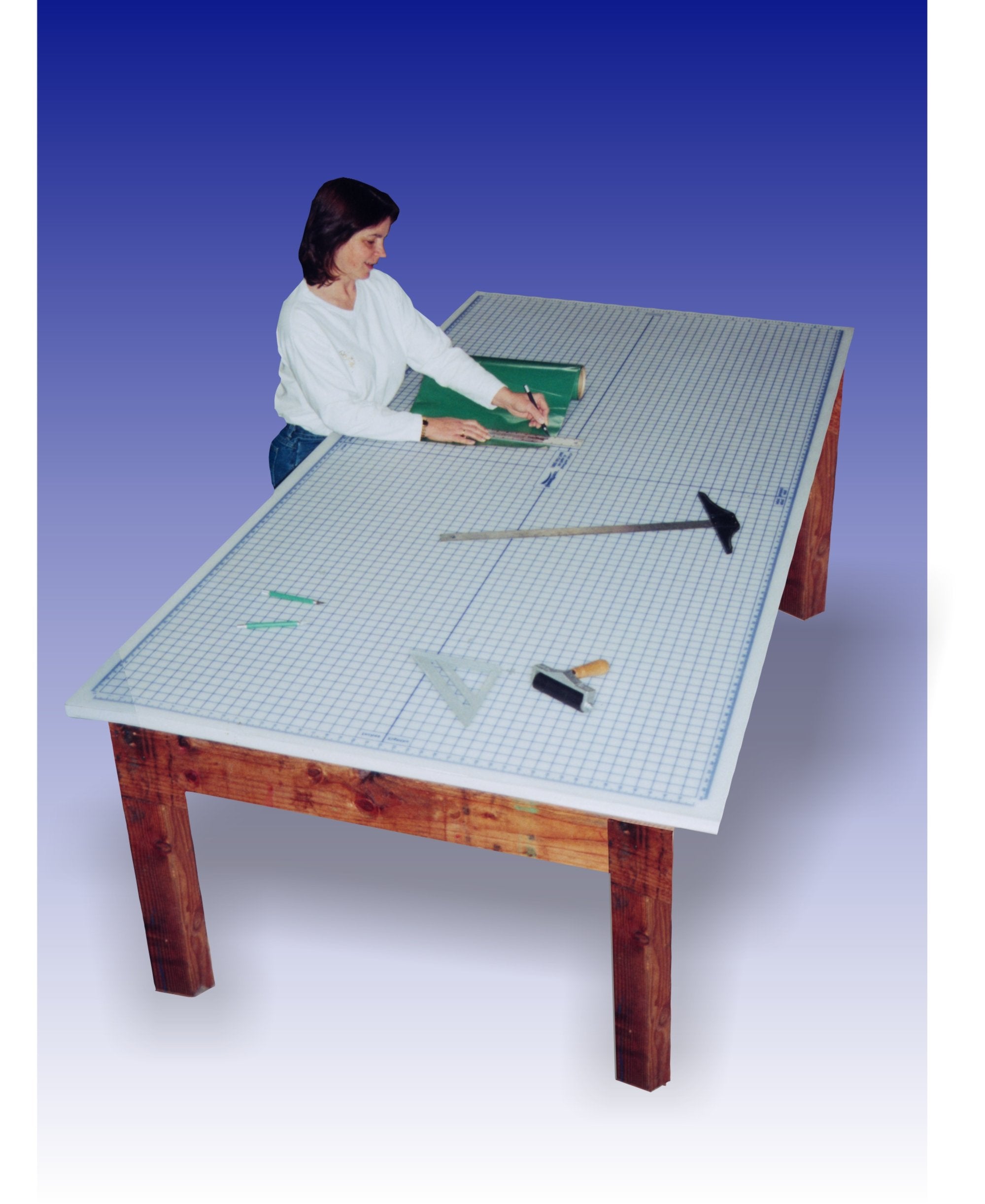 5 ft x 10 ft Rhino Cutting Mat with Grid | Paper Supplies