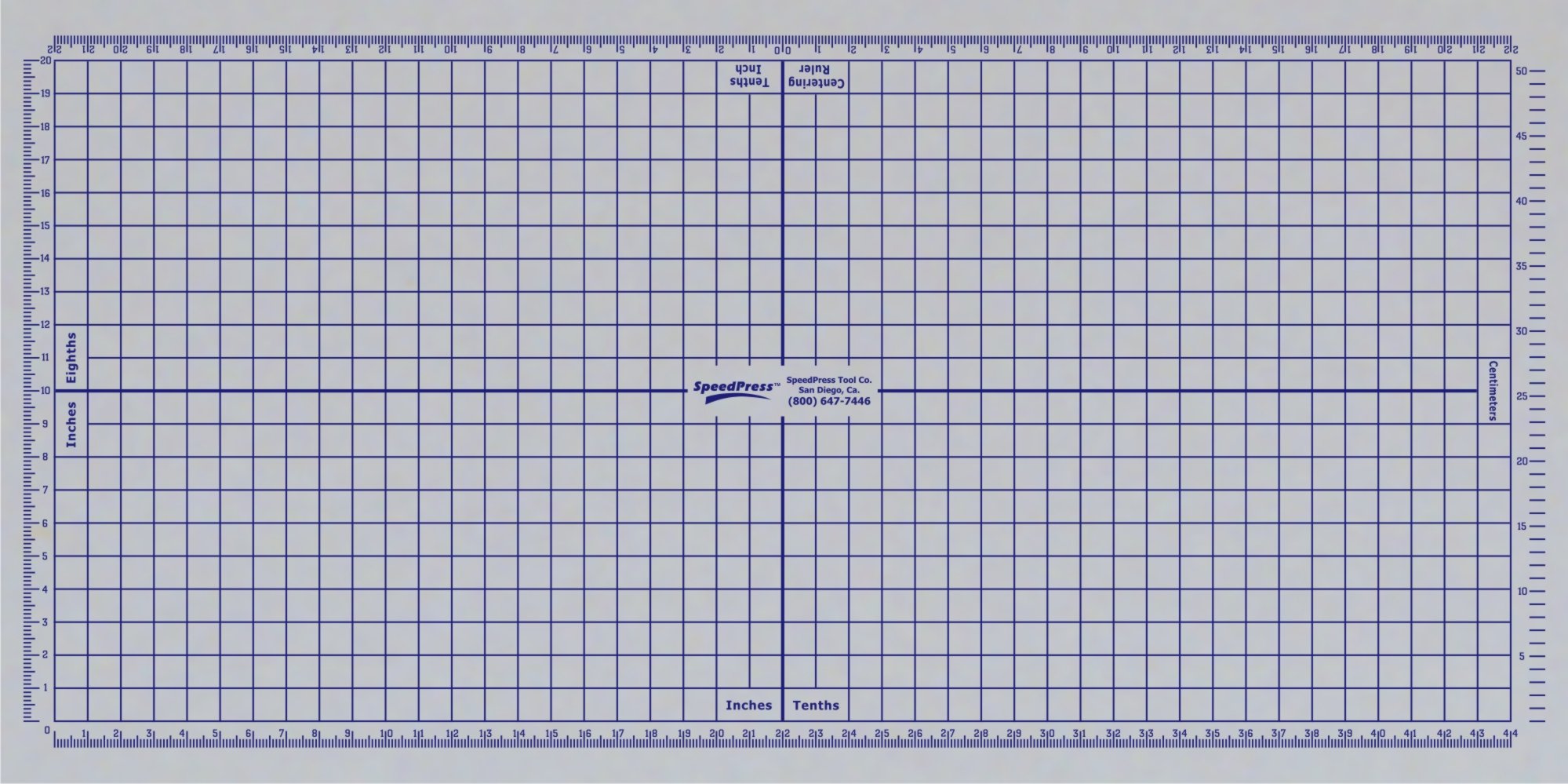 5 ft x 10 ft Grid Sheet Only | Large Format Supplies